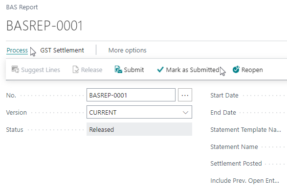 Post your GST Settlement